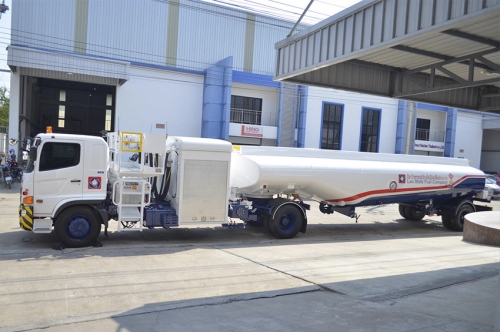 BAFS INTECH ส่งออก ‘รถเติมน้ำมันอากาศยาน’ ให้กับ สปป.ลาว